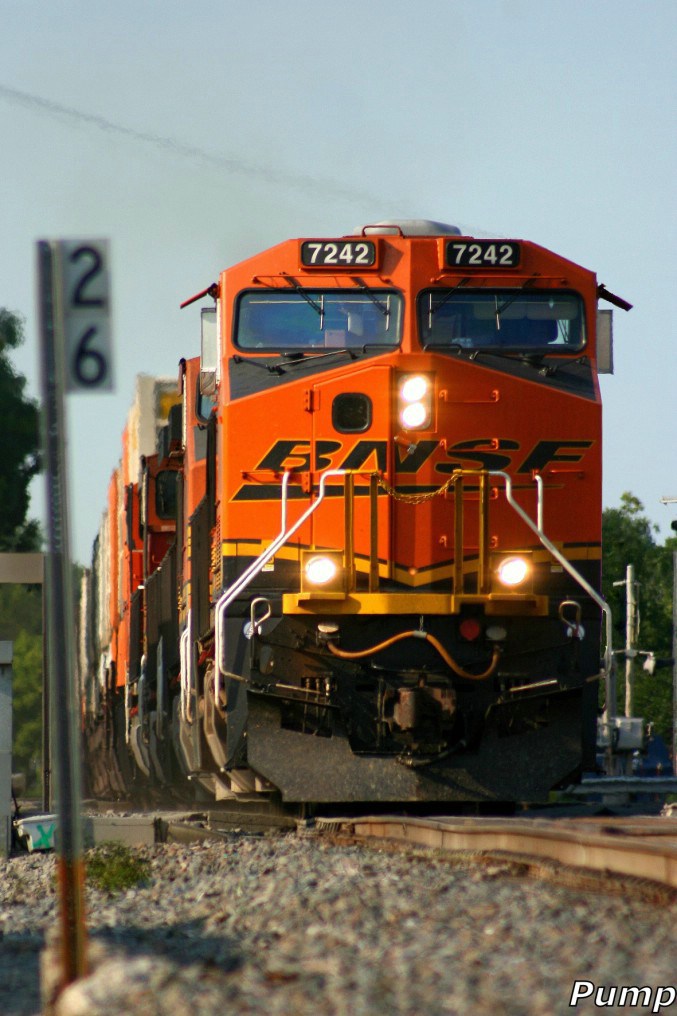 Westbound BNSF Intermodal Train